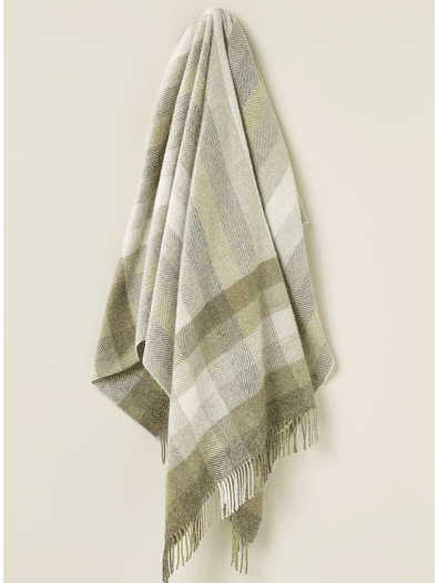 Woodale Olive Throw