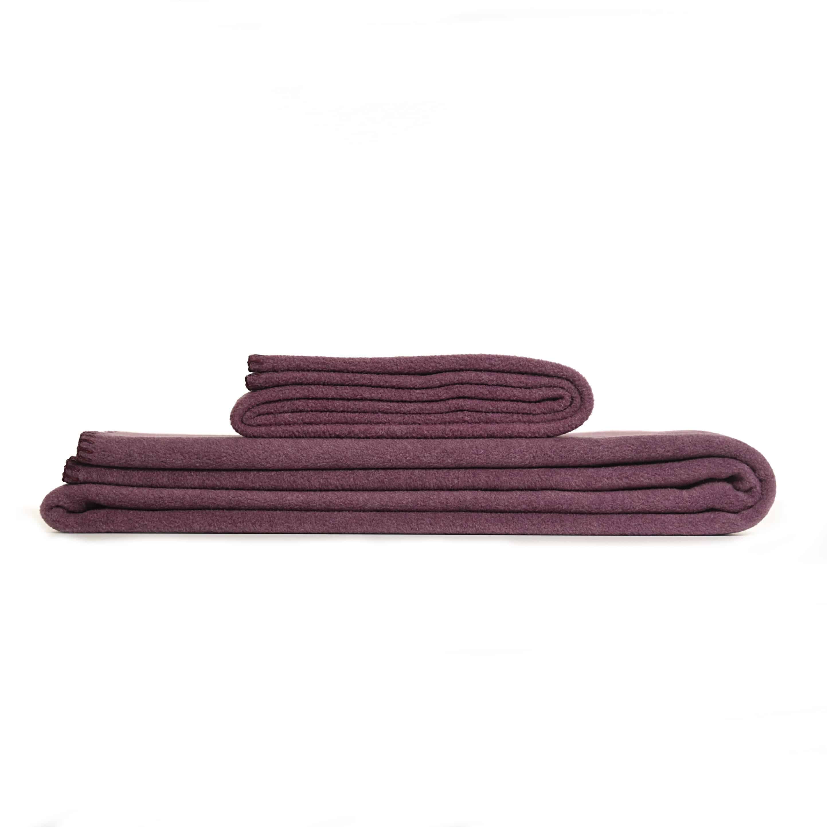 Fleece Blanket - Plum
